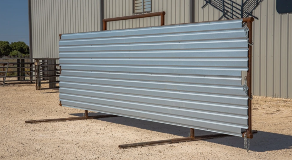 Freestanding Panels | Superior Steel Sales